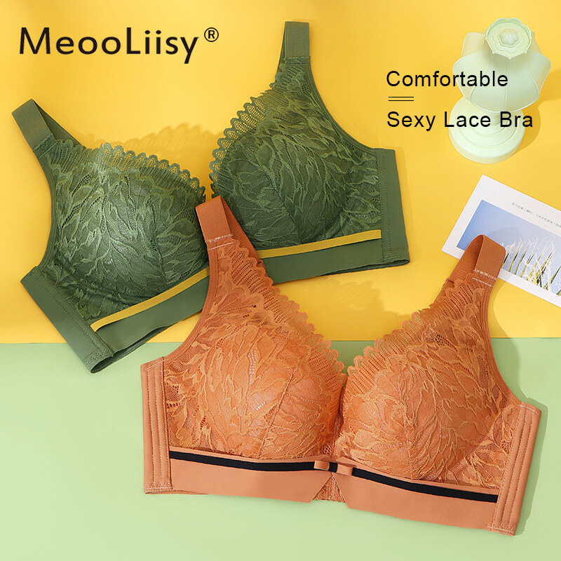 MeooLiisy Thin Cup Lace Underwear Push Up Women Bra Sexi Lingeri Wire ...