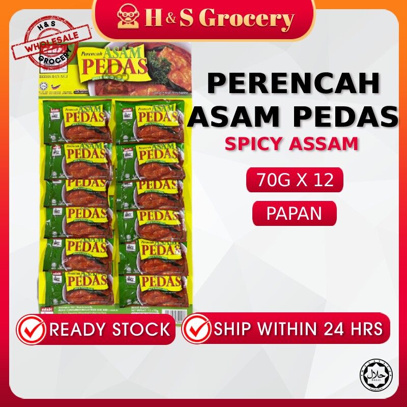 [Borong] Adabi Perencah Asam Pedas Papan / Spicy Assam Paste [Halal ...