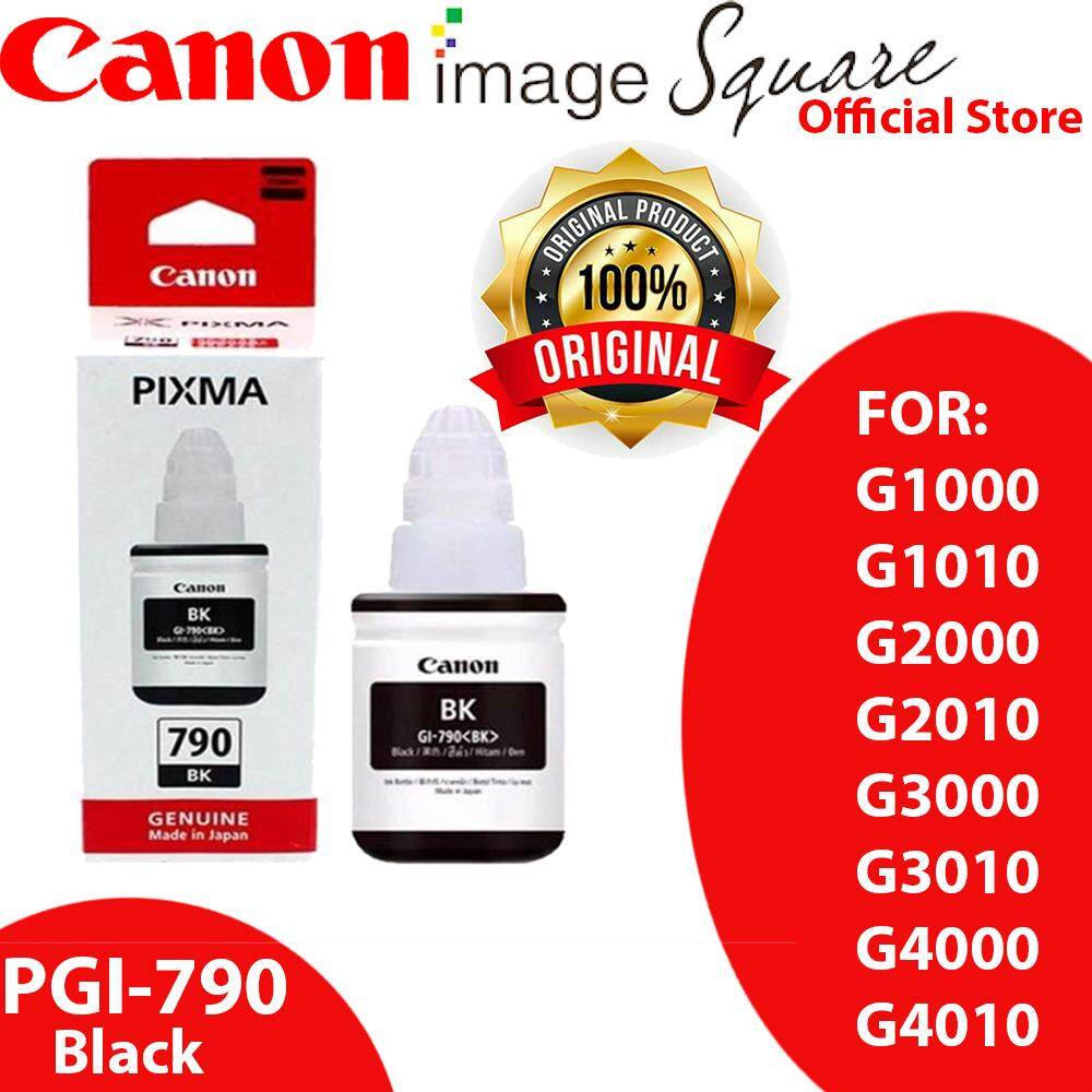 CANON GI-790 GI 790 Black /Cyan / Magenta / Yellow Ink For G1000 ...