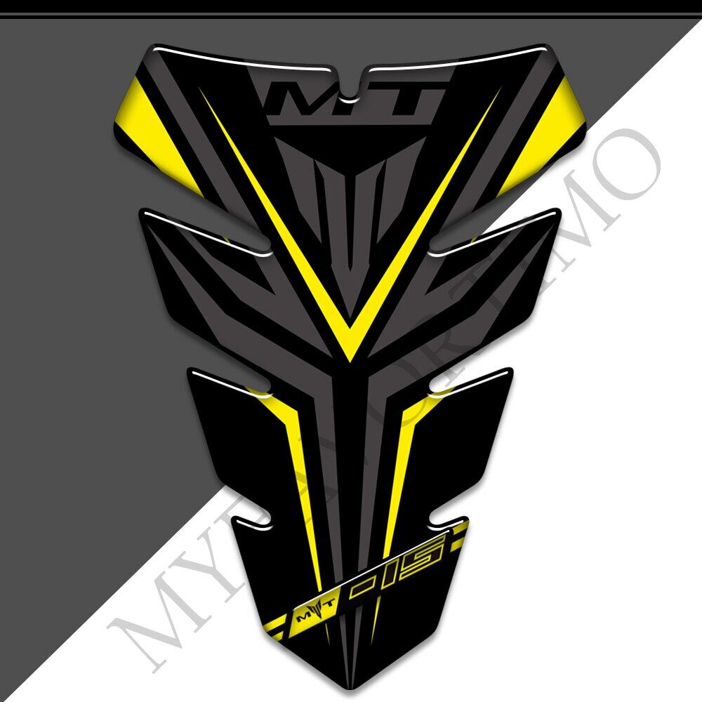 Tank Pad Protector For Yamaha MT-15 MT15 MT - 15 Decal Stickers Emblem ...