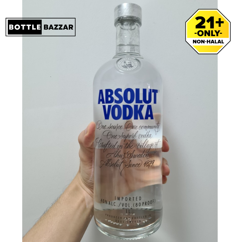 Absolut vodka 1l | Lazada: Buy sell online Vodka with cheap price | Lazada