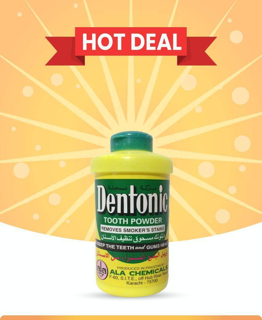 Dentonic Tooth Powder German Formula 100 Grams | Lazada