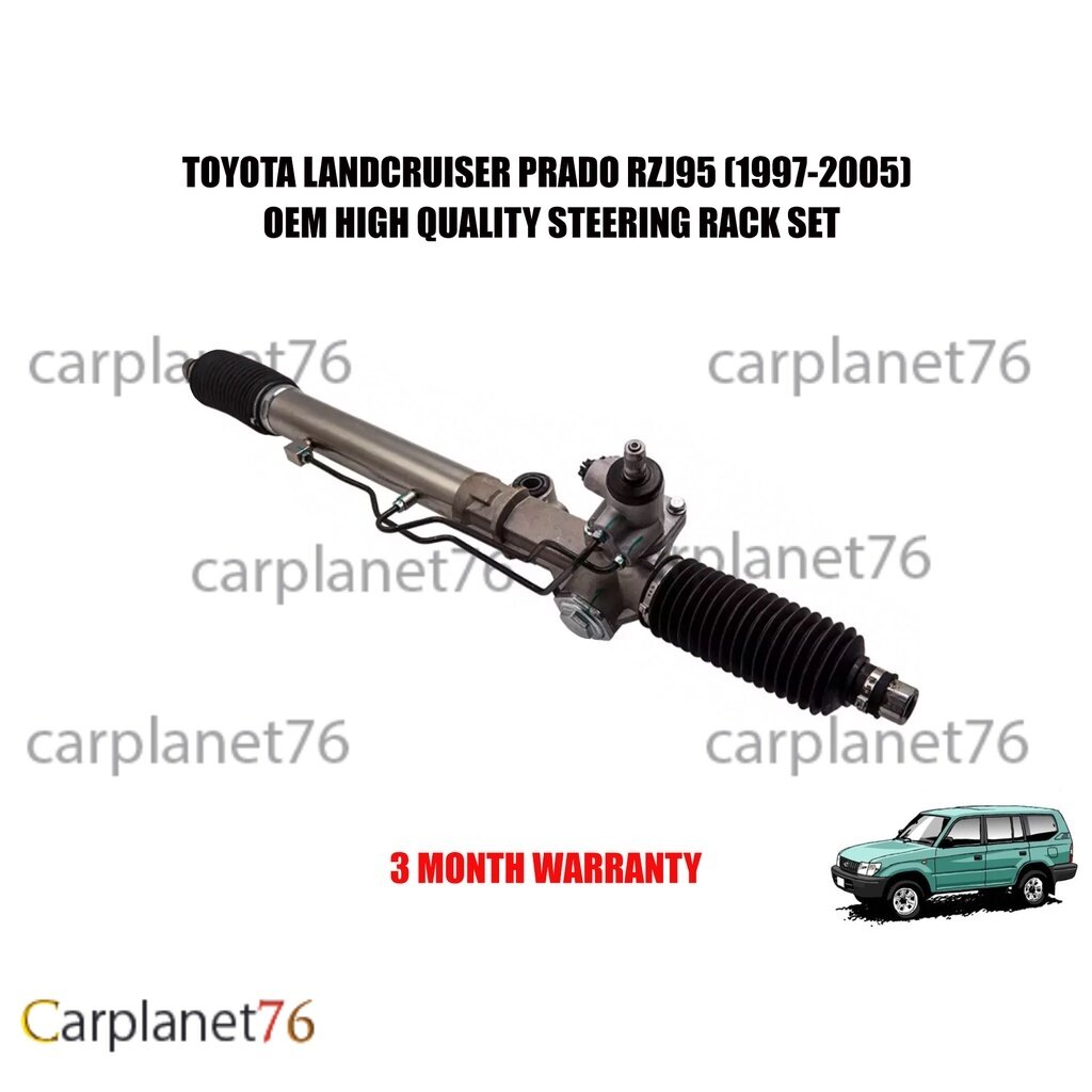 TOYOTA LANDCRUISER PRADO RZJ95 (1997-2005) POWER STEERING RACK SET WITH ...