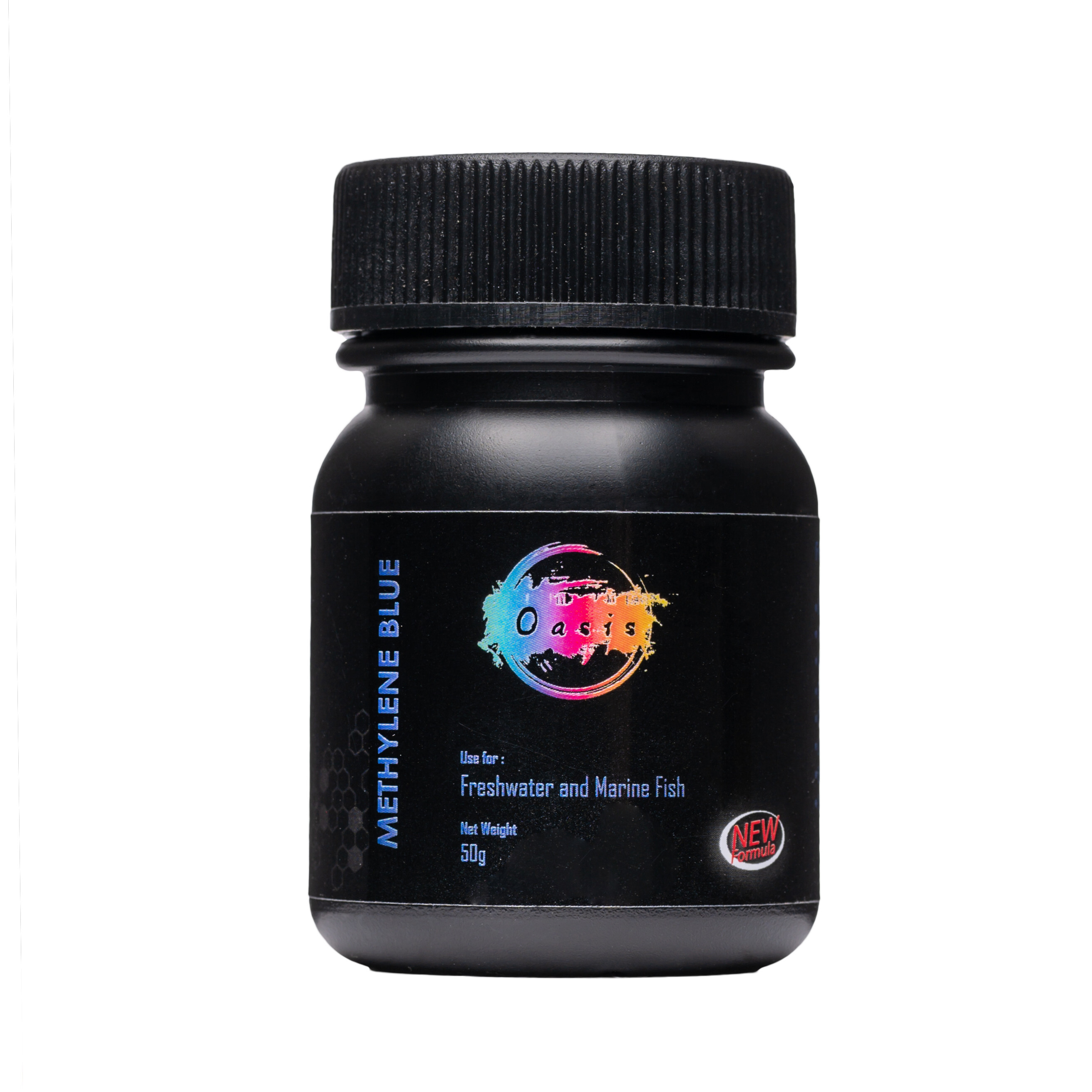 Oasis Methylene Blue Fish Medication/甲基蓝鱼药/Fish Medicine/Ubat Ikan [50g ...