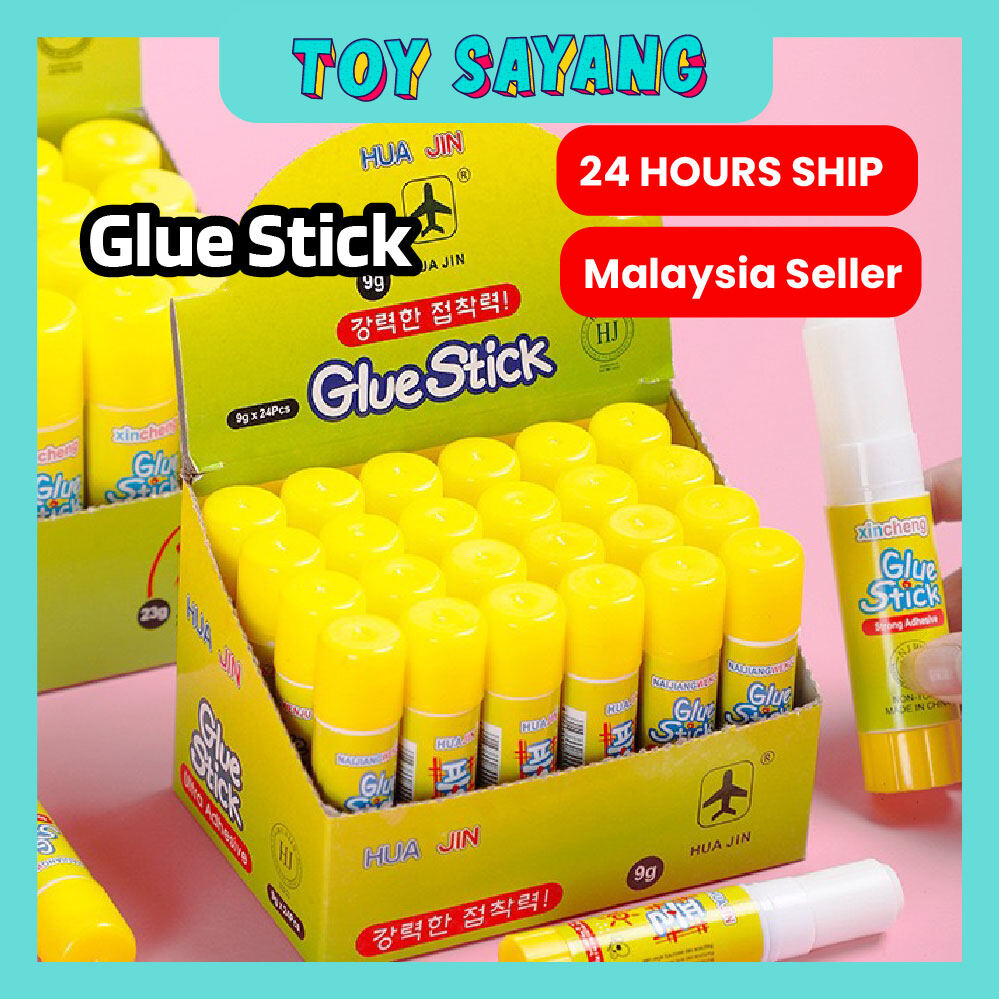 Faster PVP Big Glue Stick Clear 1 PCS Multipurpose Adhesive Glue Stick ...