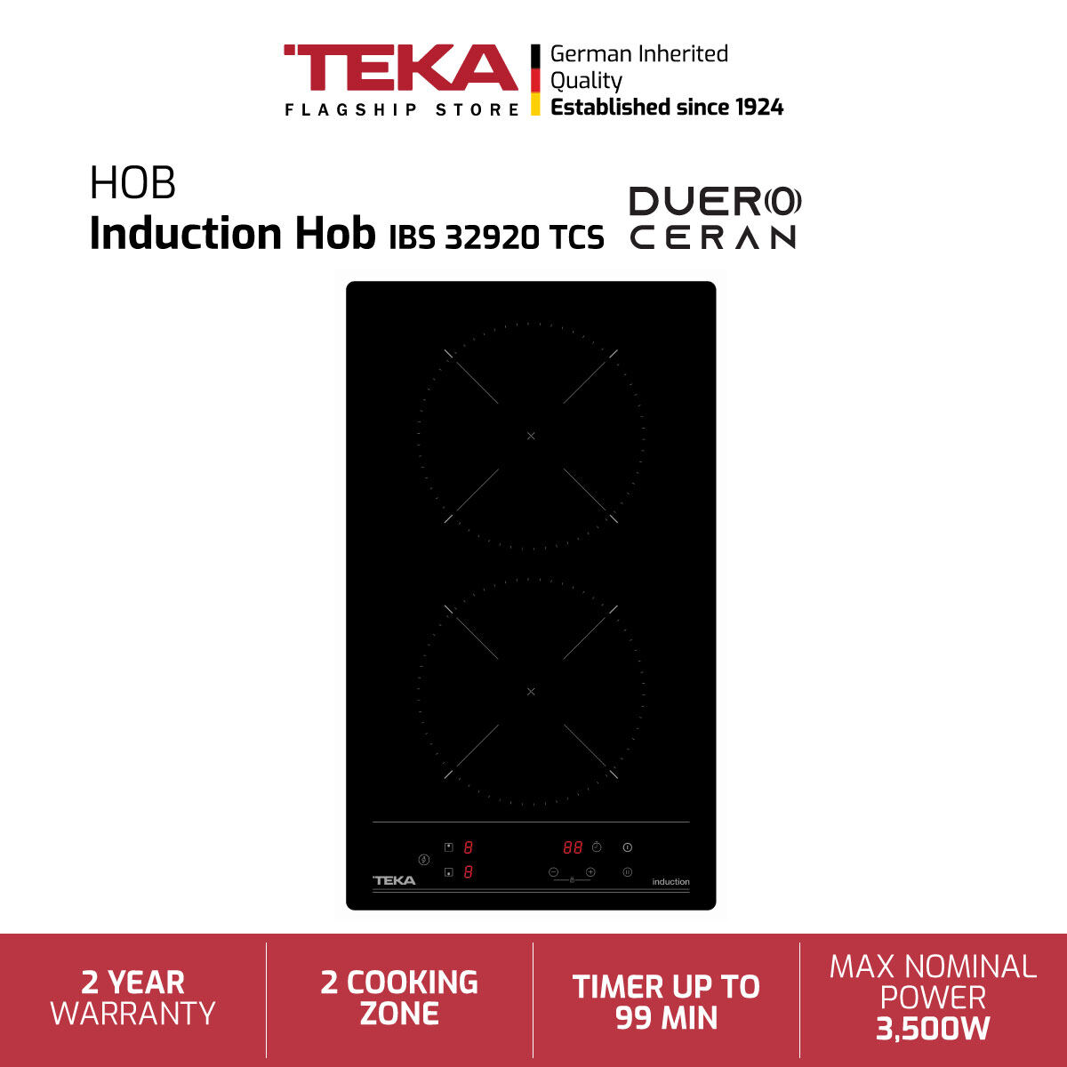 TEKA BUILT IN INDUCTION HOB IBS 32920 TCS | Lazada