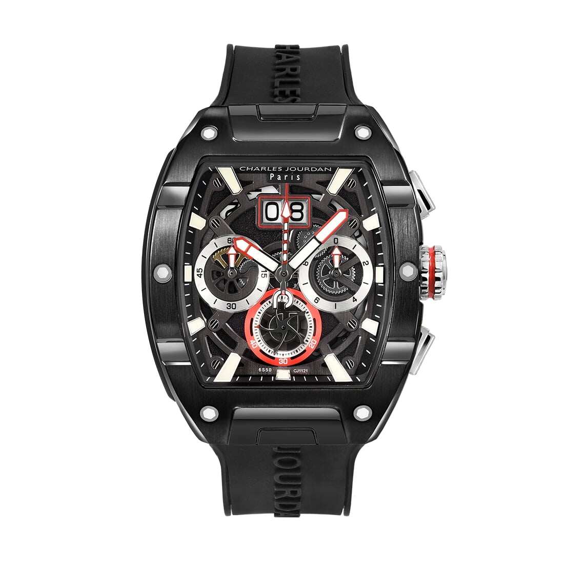 Charles Jourdan Ultra Men Watch Contemporary CJ1121-1332C (44.5mm) | Lazada