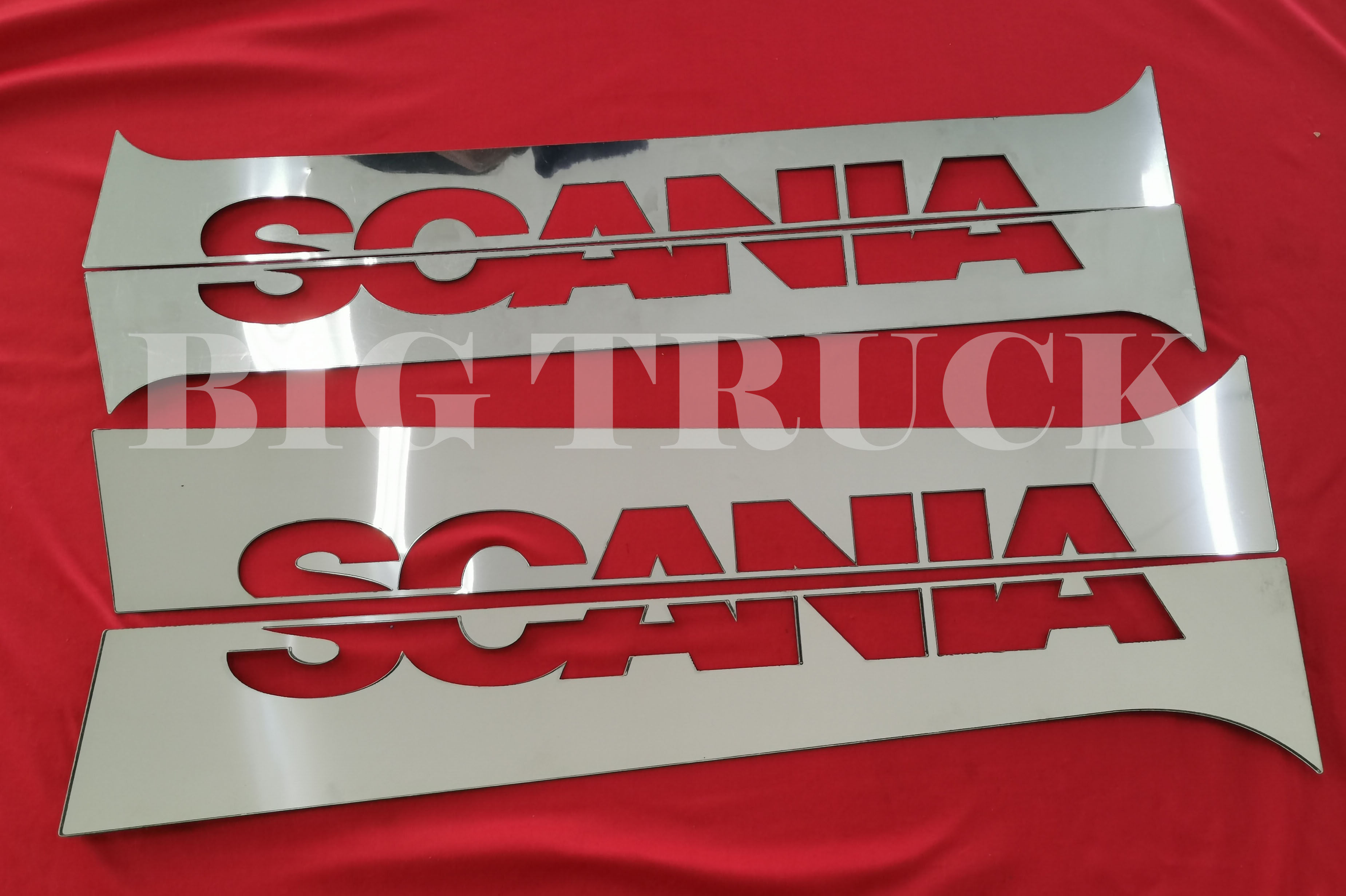 SCANIA Door Pillar Scania Krome Pintu Dengan Tulisan Scania Sesuai ...