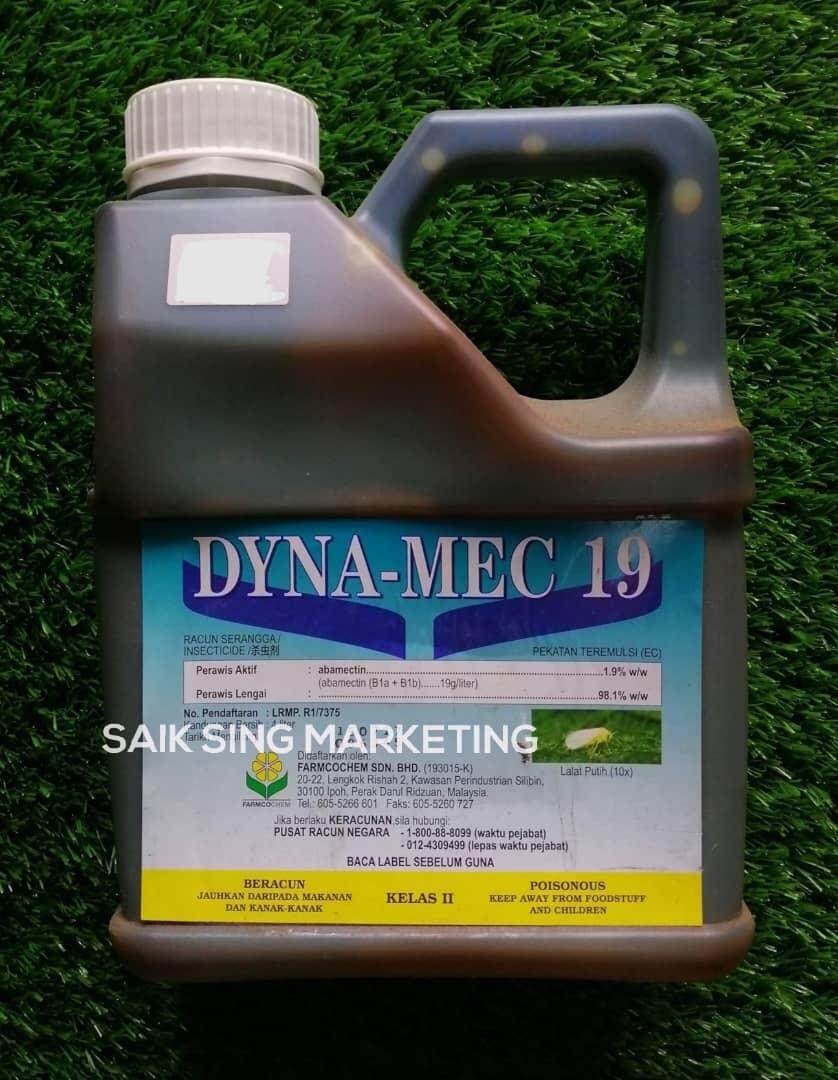 4L Dyna Mec 19 Abamectin 1.9% Racun Serangga Insecticide | Lazada