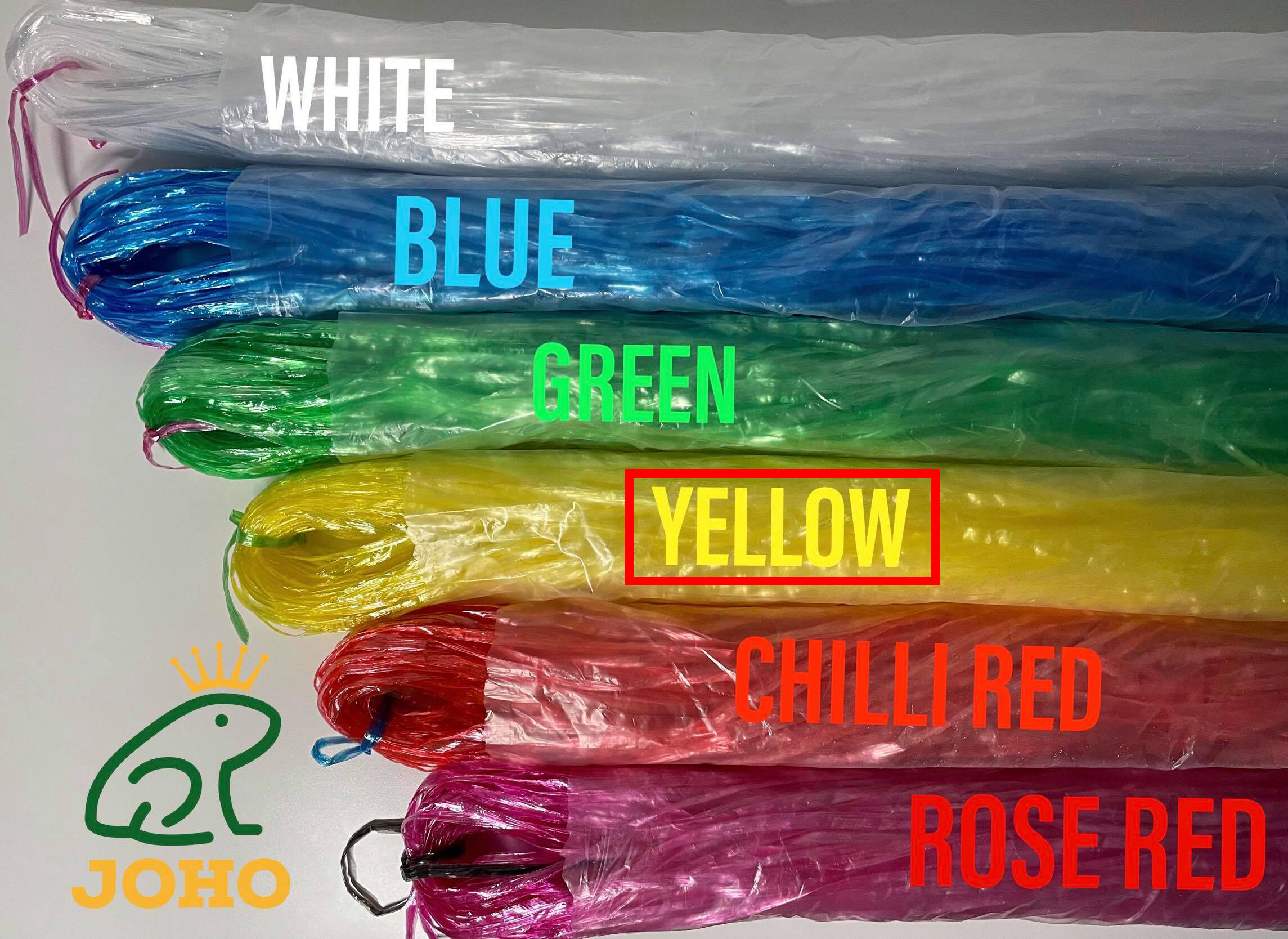 Raffia String / Tali Rafia Plastik - 150g Size Halus 粽子绳 (60'' Siap ...