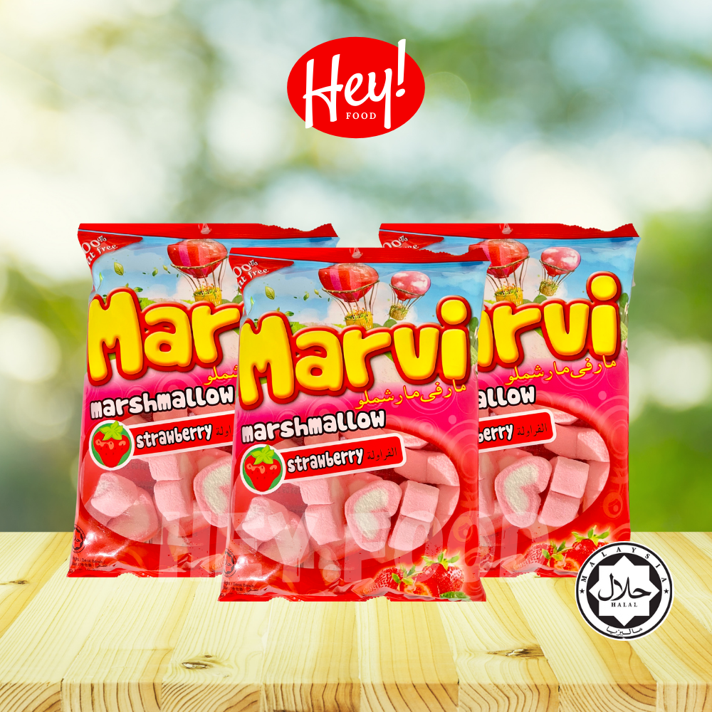 Marvi Marshmallow (80g) Mango/ Vanilla/ Strawberry | Lazada