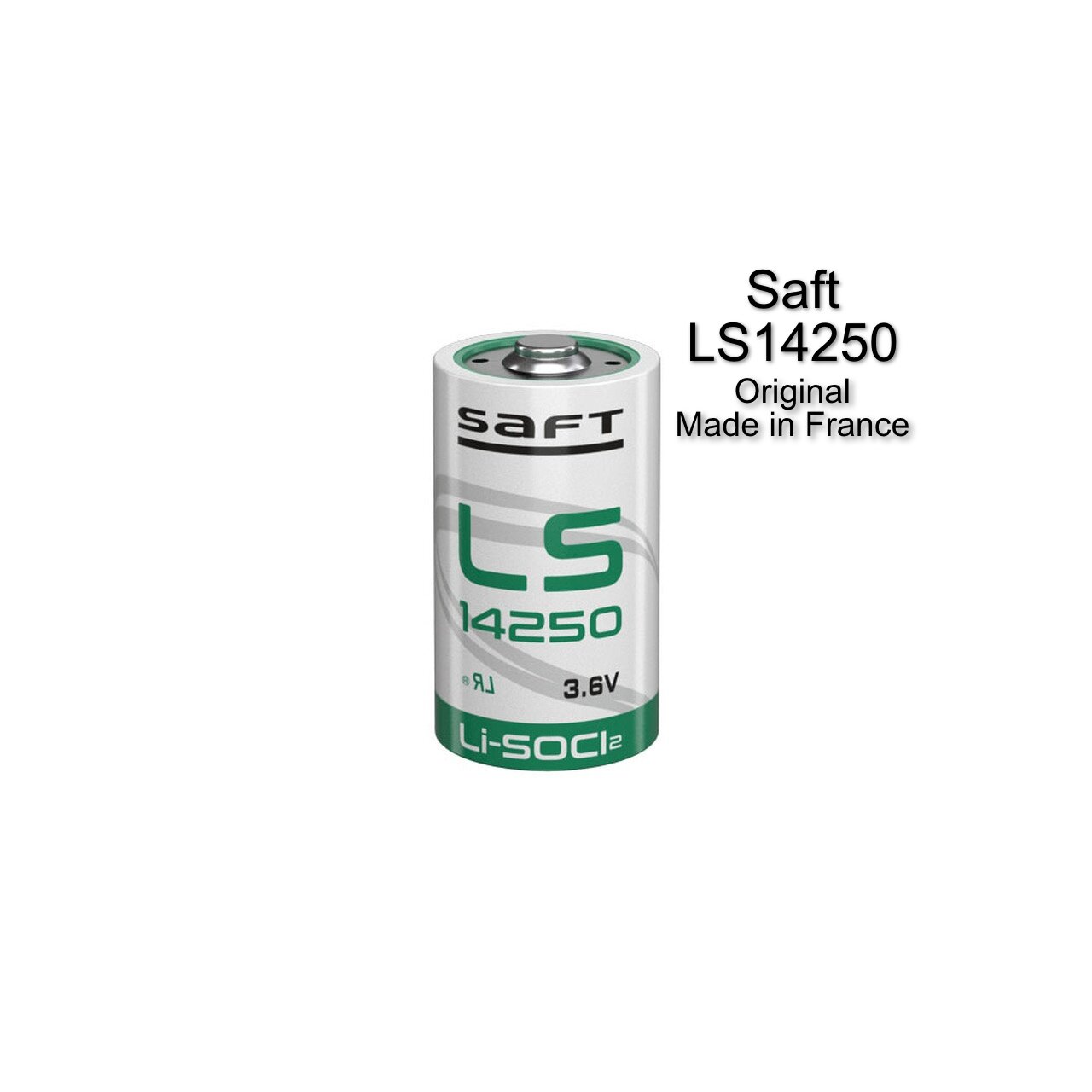 SAFT LS14250_TAB 1/2AA 1200mAh Li-SOCl2 Primary Lithium, 47% OFF