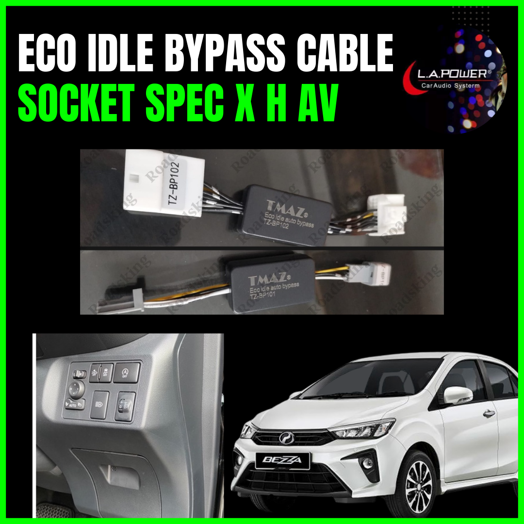 PERODUA BEZZA ECO AUTO START STOP IDLE BYPASS CABLE SOCKET SPEC X H AV ...
