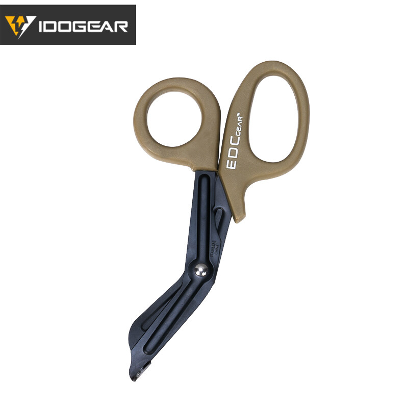 IDOGEAR Tactical Medical Scissors Emergency First Aid Shears Bandage ...