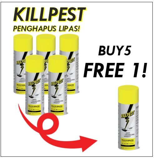 IKILLZZ DR FRESH KILLPEST Pembunuh Lipas Dalam Kereta Cockroach Killer ...