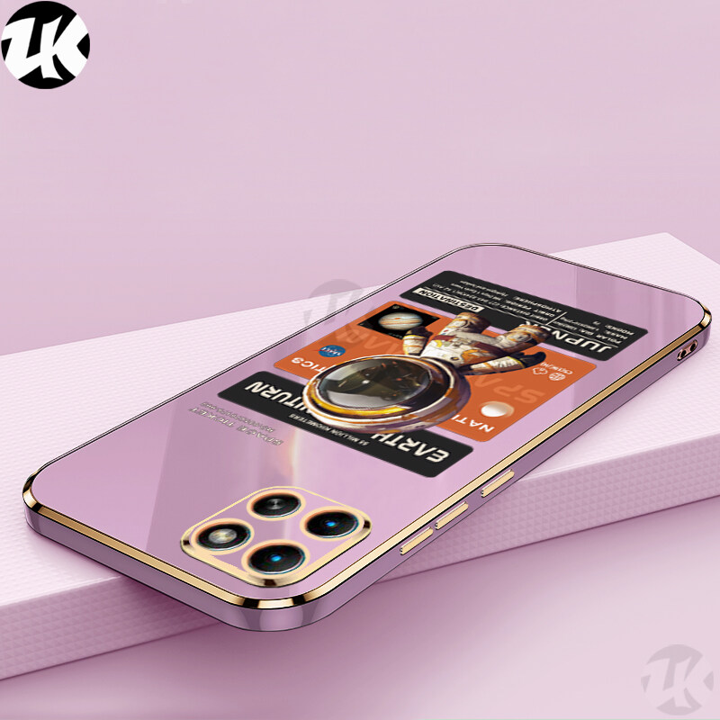 Electroplated เคสโทรศัพท์ Infinix Smart 6 2/32GB HD X6511 X6512 ...