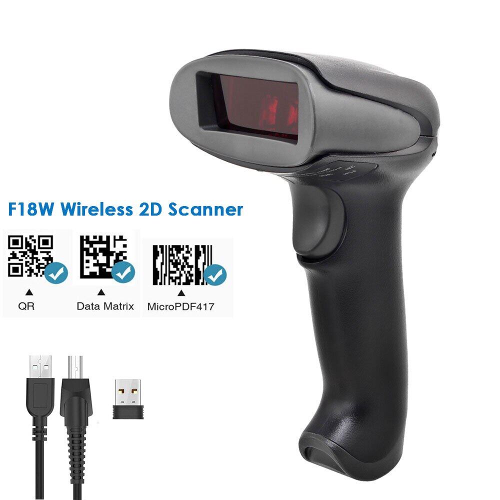 Nteumm F18W Wireless Barcode Scanner | Lazada