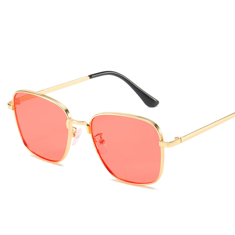 Net Red Retro Wild Sunglasses Temperament Square Sunglasses European ...