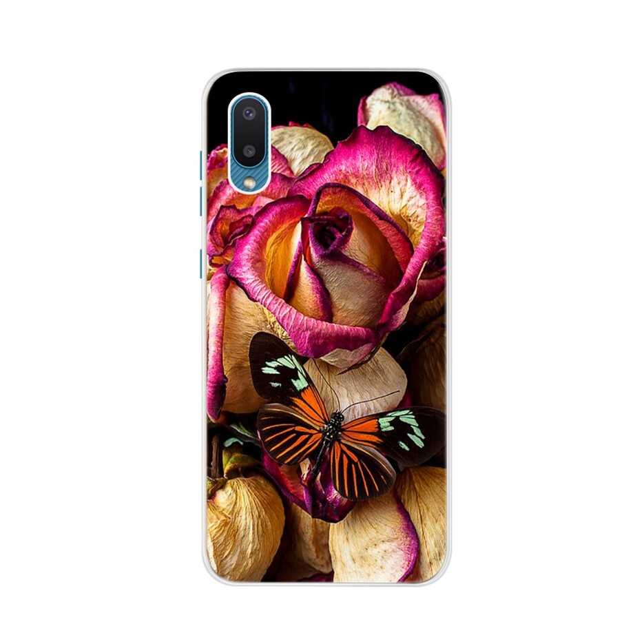 สำหรับ Samsung A02กรณี SM-A022F น่ารักซิลิโคนนุ่ม TPU ฝาหลังสำหรับ ...