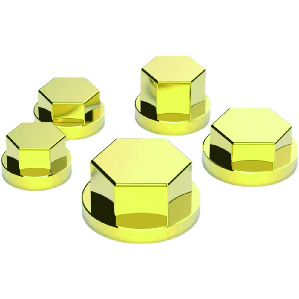 BC 30ชิ้น/เซ็ตการปรับเปลี่ยนรถจักรยานยนต์อุปกรณ์เสริมหัวสกรูฝาครอบ Nut ...