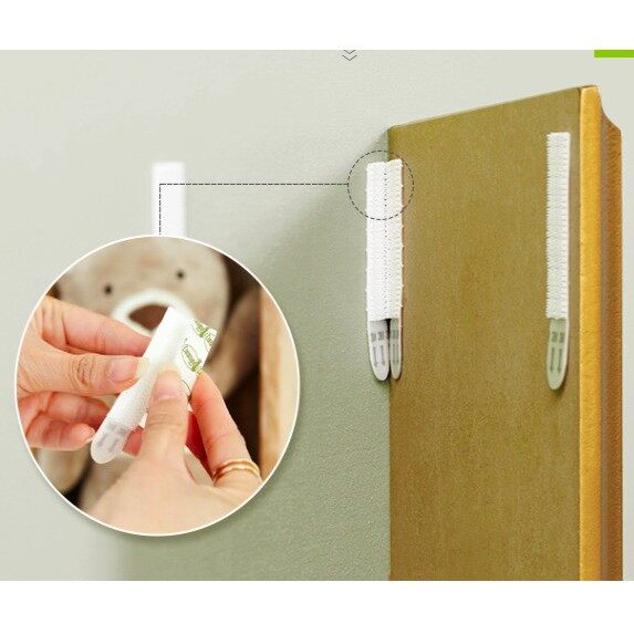 3M Velcro Hanging Strips Photo Poster Painting Wall Tape Hanger ...