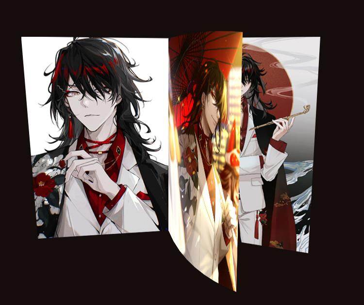ใหม่อะนิเมะ VTuber Vox Akuma อัลบั้มภาพ Luxiem รูปการ์ตูน Photobook พวง ...