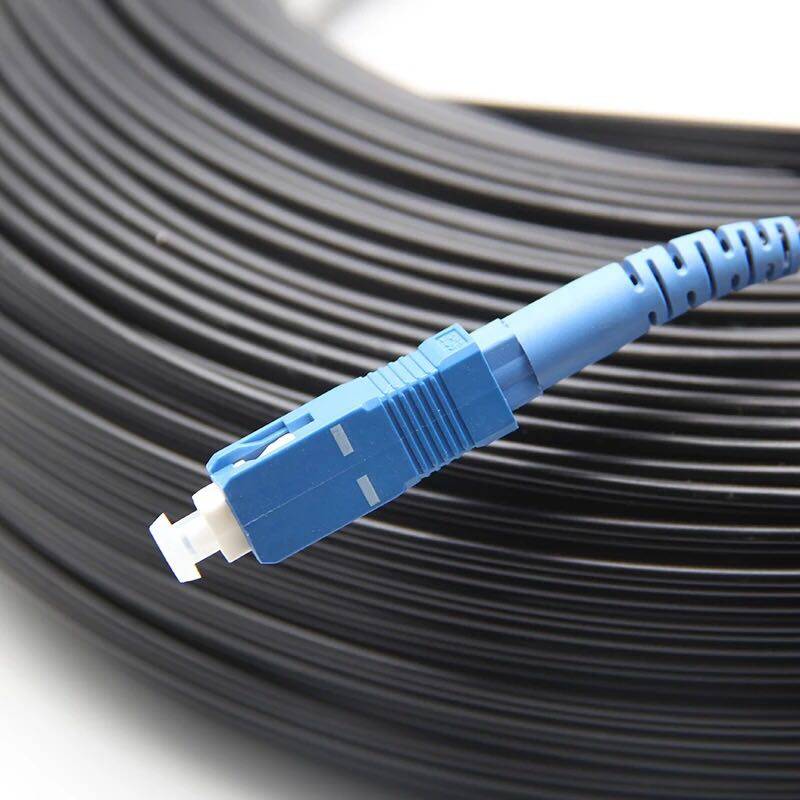 สายไฟเบอร์ออฟติกOutdoor Patch Cord 10M 30M 50M 100M 200M 300M 500M 700M Outdoor Drop Cable SC ...