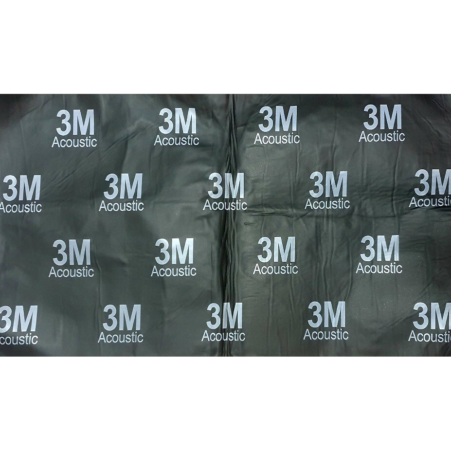 3M ACOUSTIC SoundProof 31" x 18" Sound Proofing Insulation Heat Mat ...