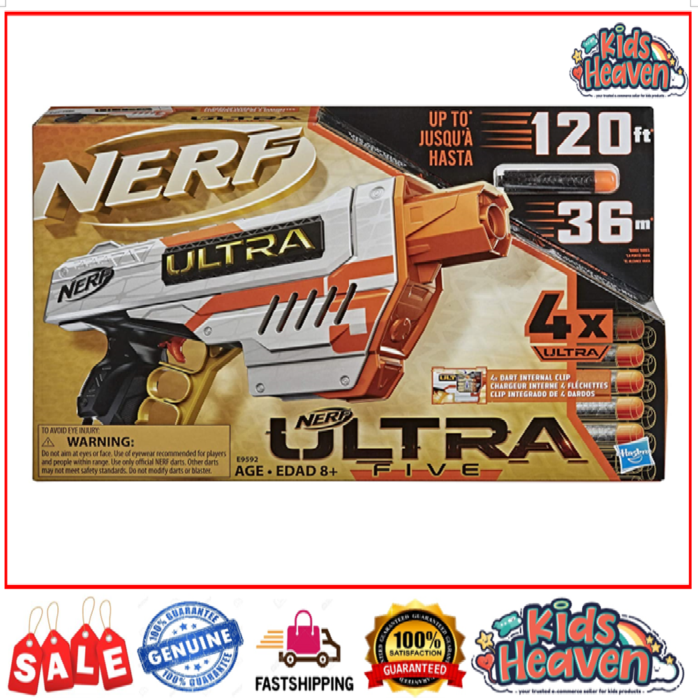Nerf Ultra Five Blaster (100.0% Orginal) | Lazada