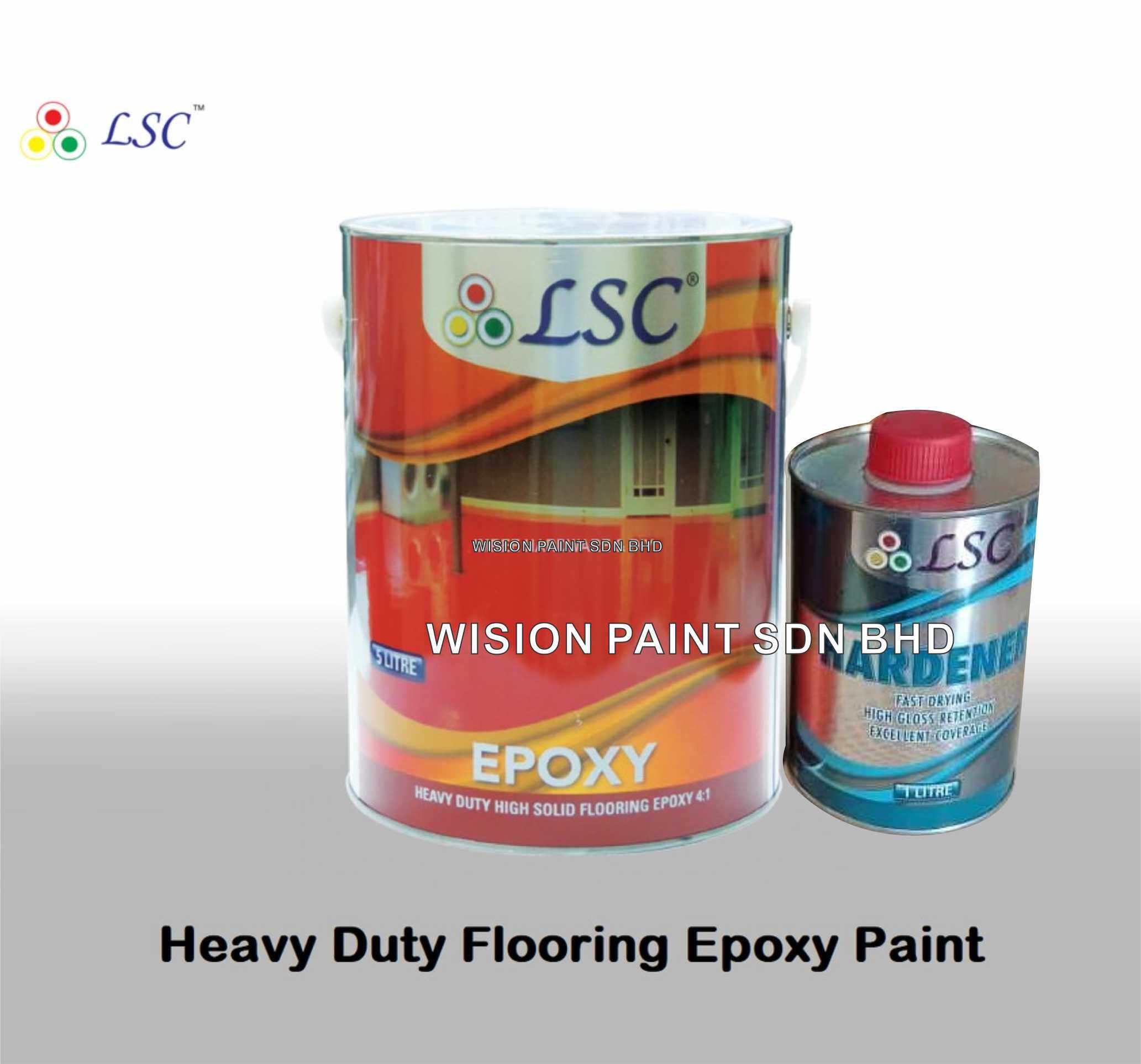 CLEAR EPOXY ( 5L ) LSC EPOXY PAINT FLOORING EPOXY 4L + 1L HARDENER | Lazada