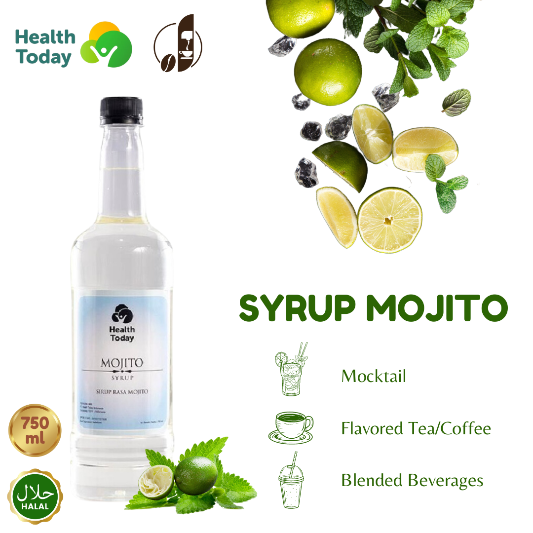 Health Today Syrup Mojito | 750ml | Beverage Flavours | Drinks ...