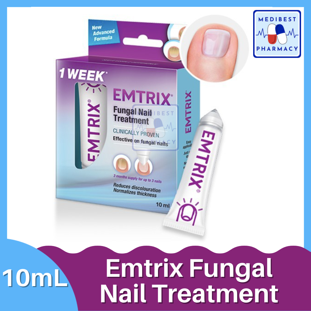 [EXP: 10/2024] Emtrix Fungal Nail Treatment (10mL) | Lazada