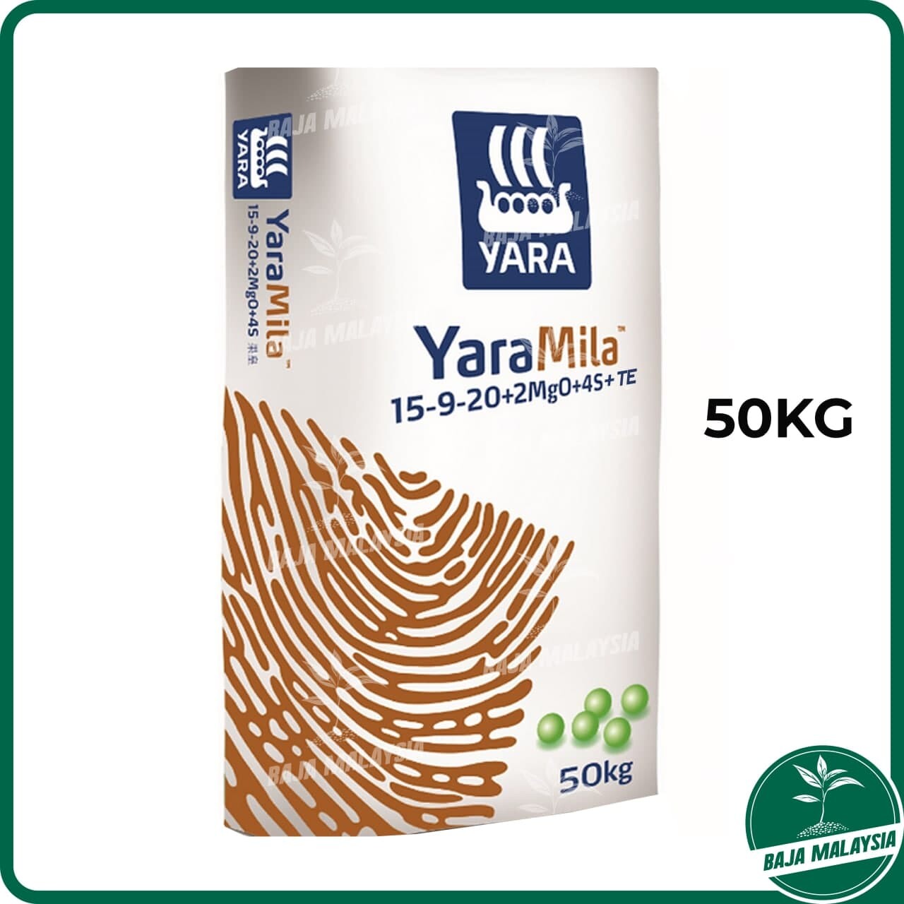 YARA MILA 15-9-20 Baja Kalium sesuai untuk semua tanaman 50kg | Lazada