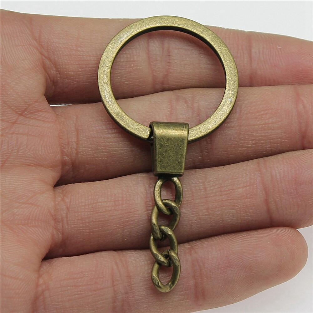 Metal Keychain Ring Keyfob Key Holder Rings Wedding Diy Jewlery Trendy ...