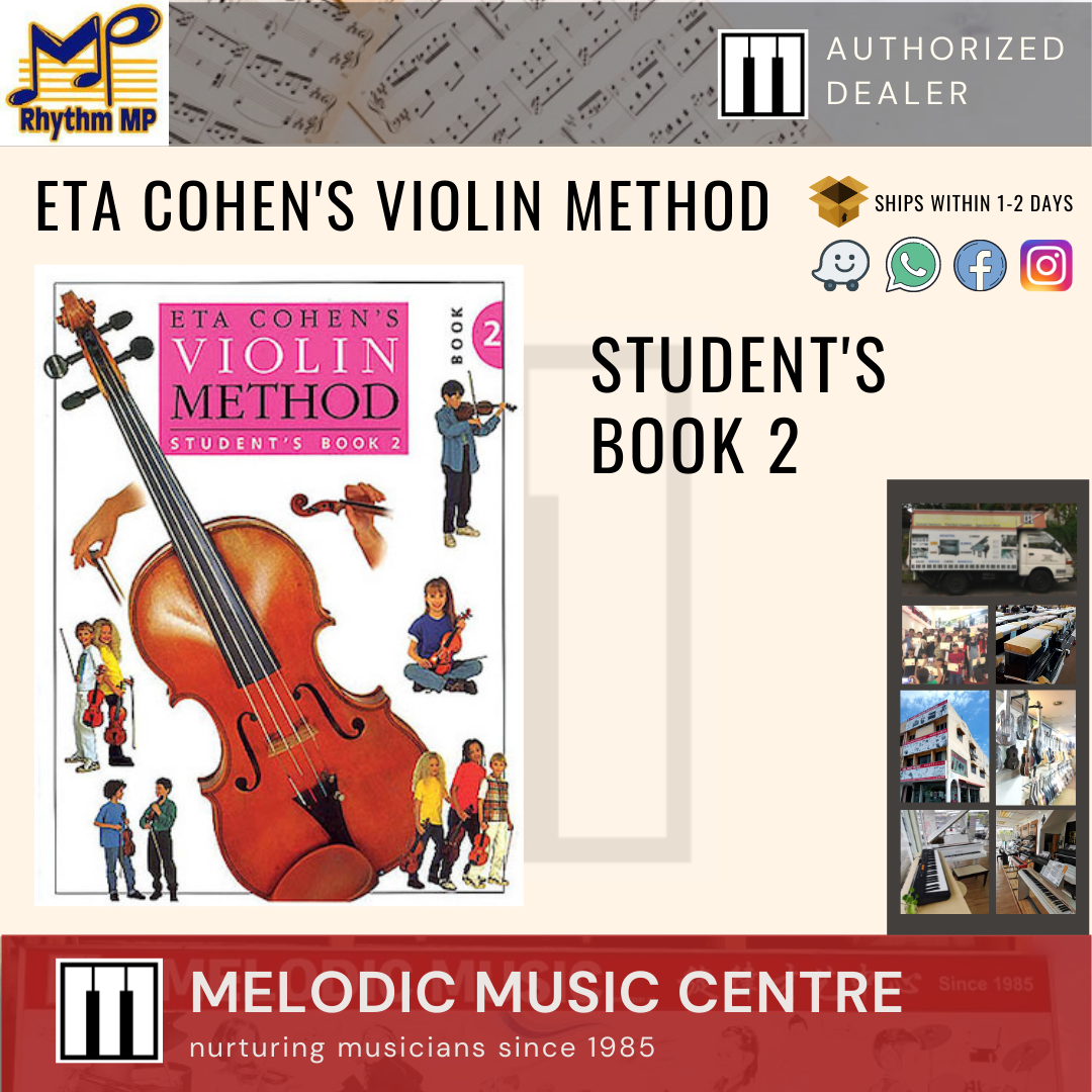 Eta Cohen Violin Method Student Book 2 | Lazada