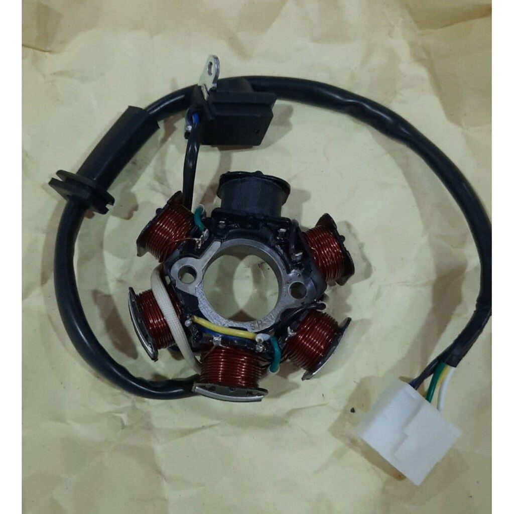 Demak EX90 - Magneto Coil (Field Coil) - 1 Yellow Wire [Type A] | Lazada