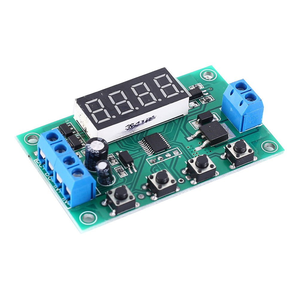 7-24V Trigger Counter Module MOS Delay Circuit Switch Timer 32-Function ...