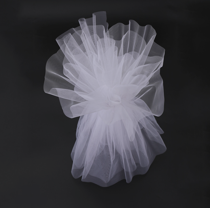 SHIOK 50cm x 50cm Forest Style Gauze Net Flower Bouquet Wrapper For ...