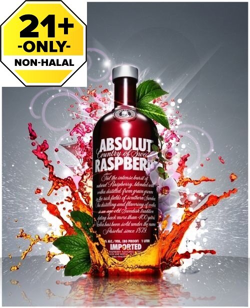 ABSOLUT VODKA RASPBERRY | Lazada