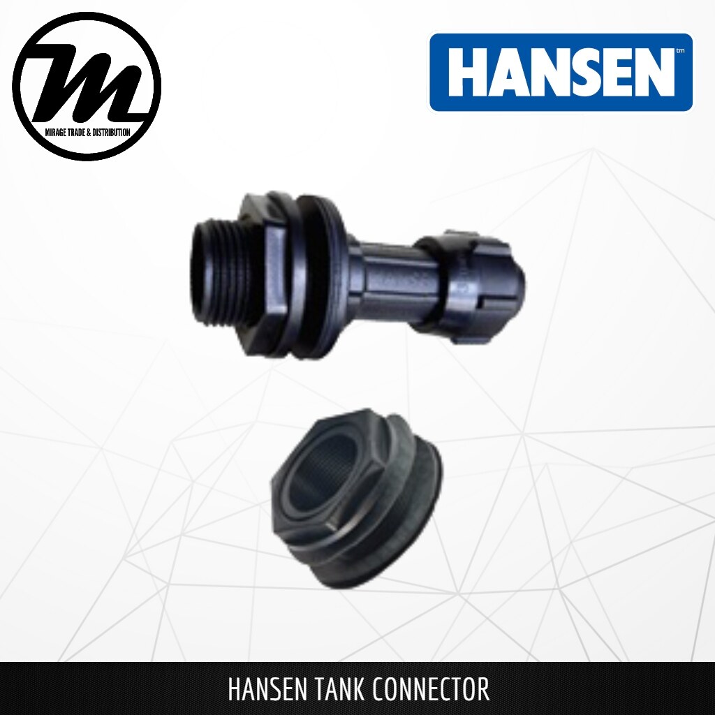 HANSEN Tank Connector (BSPT Male & Female) - Bundle Package | Lazada