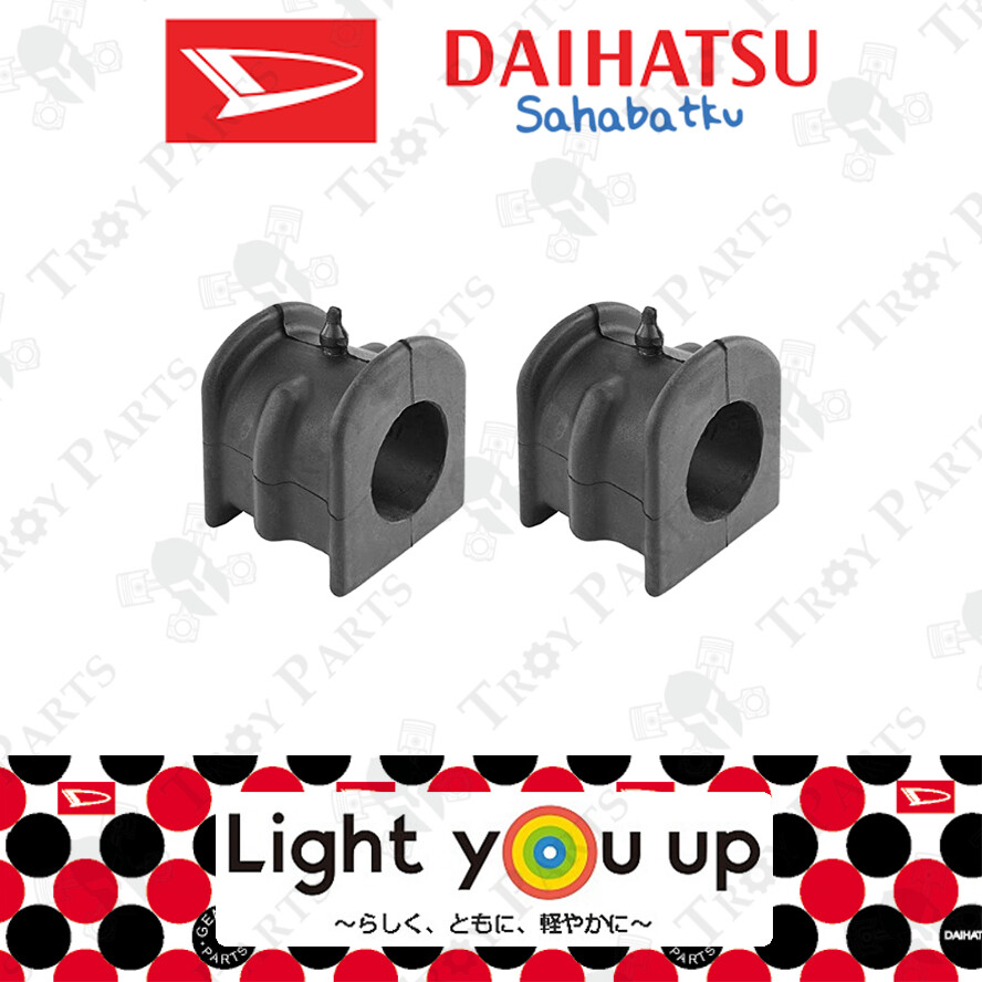 (2pc) Original Daihatsu Stabilizer Sway Bar Bush Front 48815-B1010 for ...