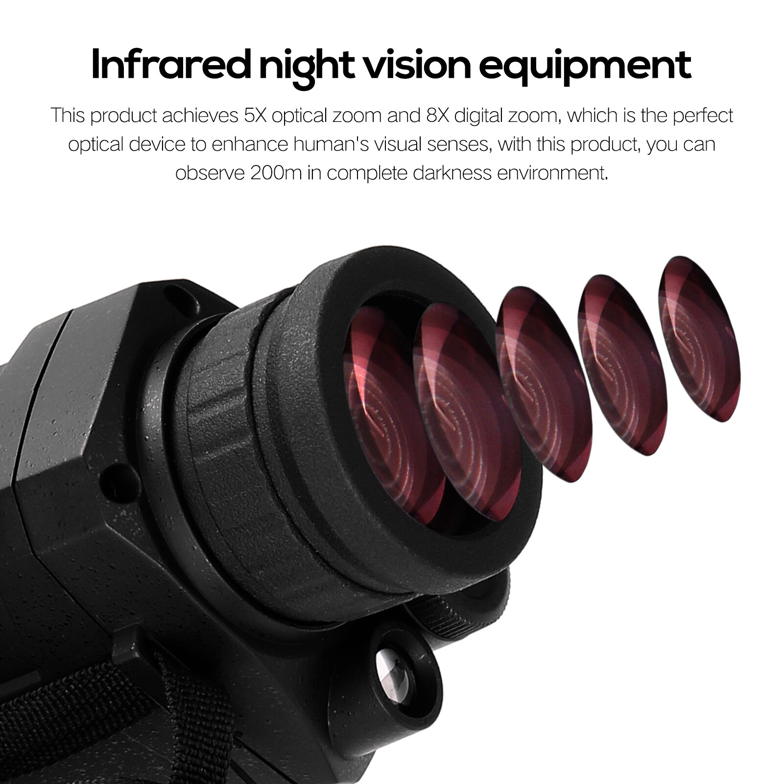 NV0535 Digital Night-Vision Device Infrared Monocular Night-Vision ...