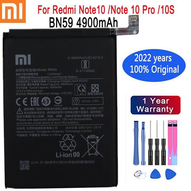 Xiaomi Redmi Note 10 Original Battery Bn59 Xiaomi Original Battery ...
