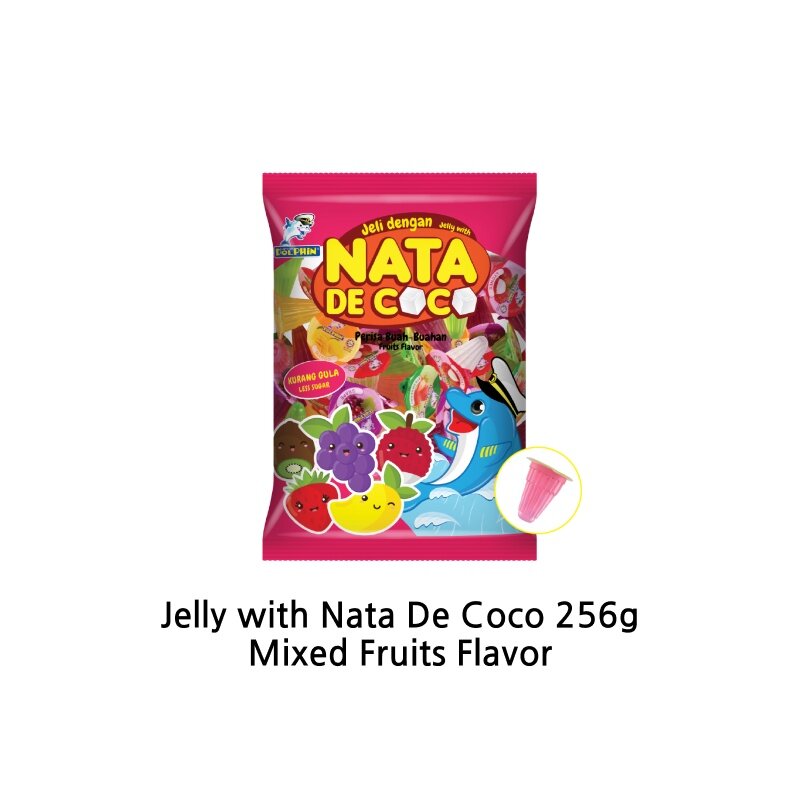 SFUI Captain Dolphin Jelly With Nata De Coco 256g & 1300g 果冻 | Lazada