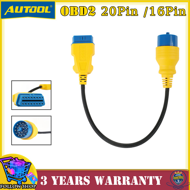 AUTOOL Cáp Nối Dài OBD2 20 Chân Đến 16 Chân BMW (BMW Chuyên Dụng) Dây ...