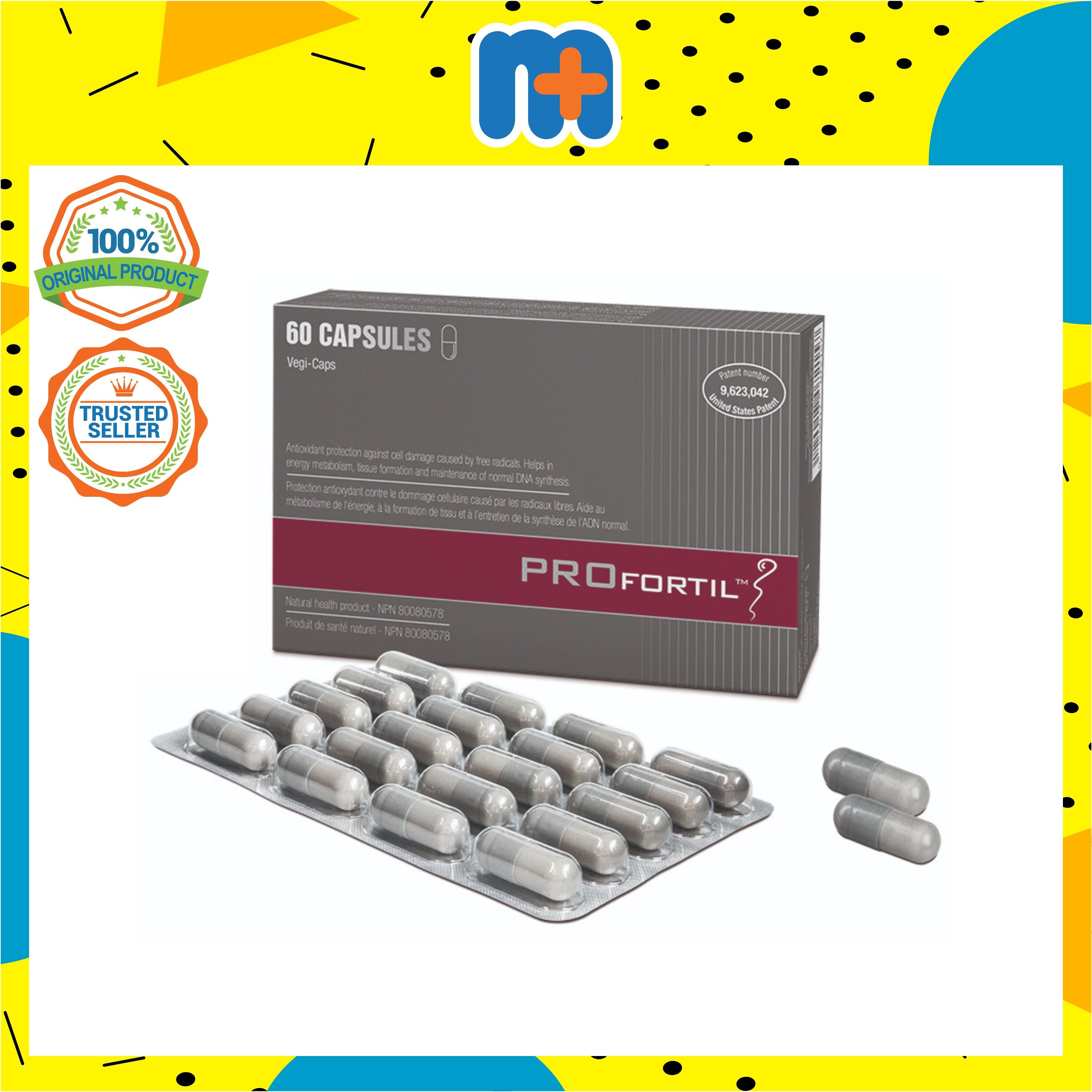 [MPLUS] PROFORTIL Caps 60s | Lazada