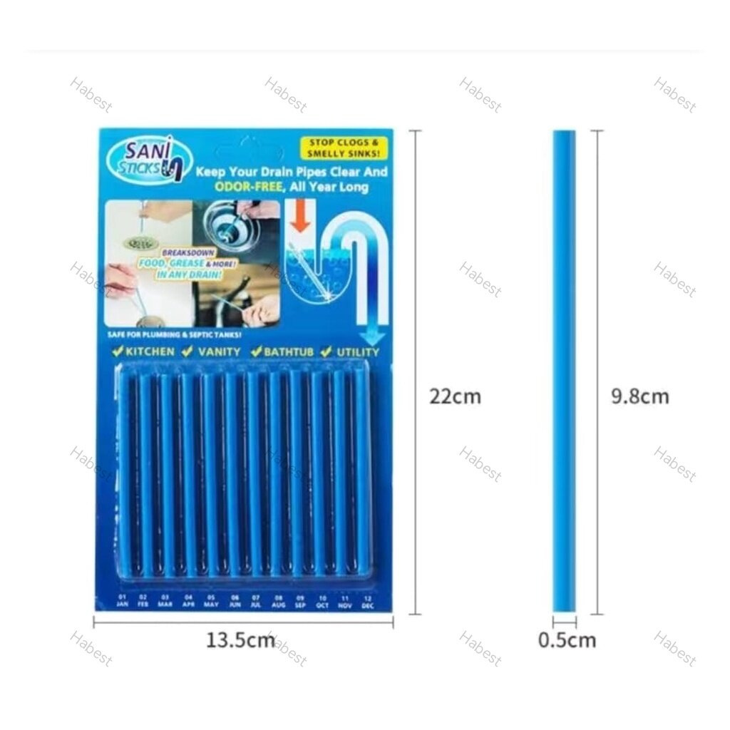 【Pipe Cleaning Magic Stick】Pipe Dredging Decontamination Stick Multi ...