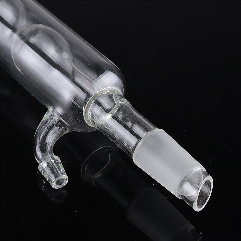 200มม.19X2 Joint Glass Spherica Condenserเคมีขดลวดคอนเดนเซอร์Labชุด ...