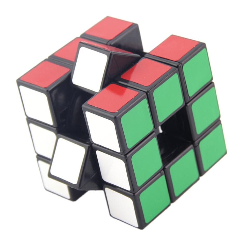 Lanlan 3X3x3 Hollow Magic Speed Cube Stickerless Professional Fidget ...