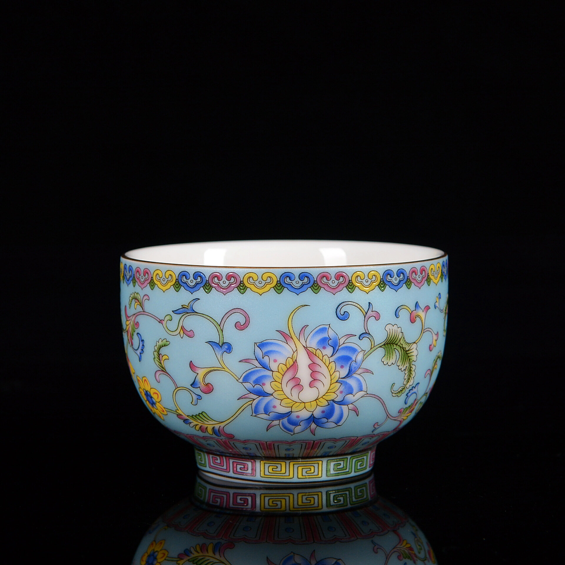 盛艺窑厂Cawan master enamel cawan pin besar kung fu teh sub -tea cawan ...